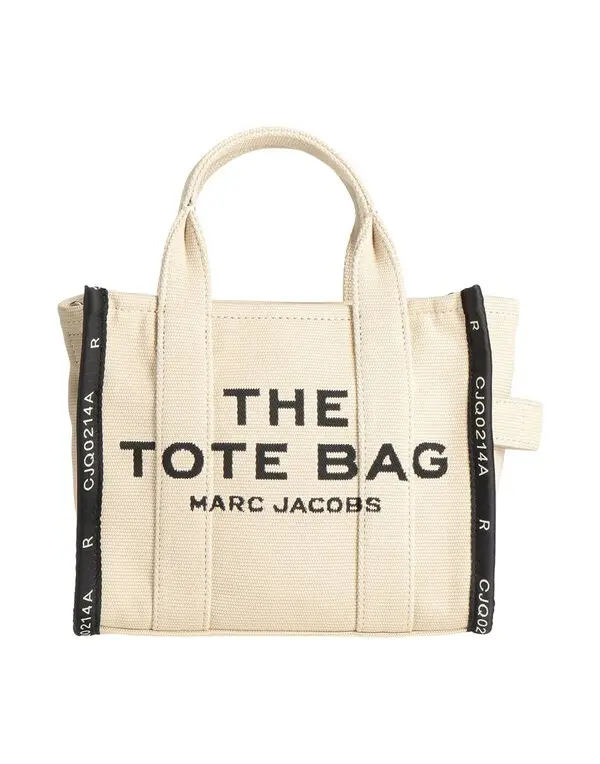 Marc Jacobs Tote Bag Canvas Top Handle - Beige