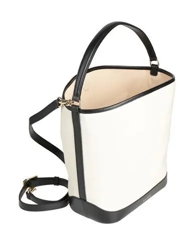 Sandro Handbag In Textile Fibers And Leather