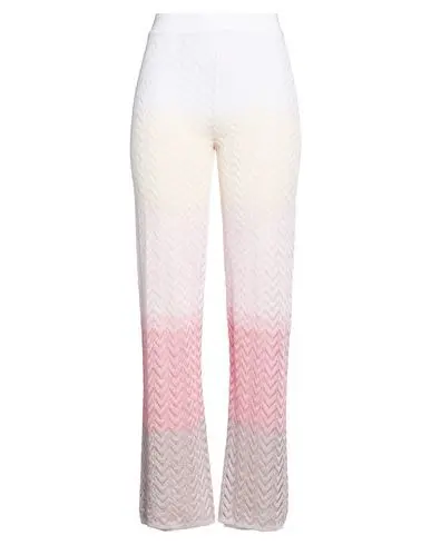 Missoni Knitted Viscose Straight-leg Pants - Pink