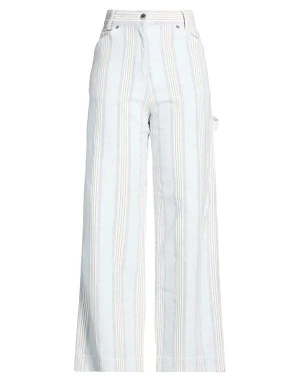Sandro Striped Canvas Pants