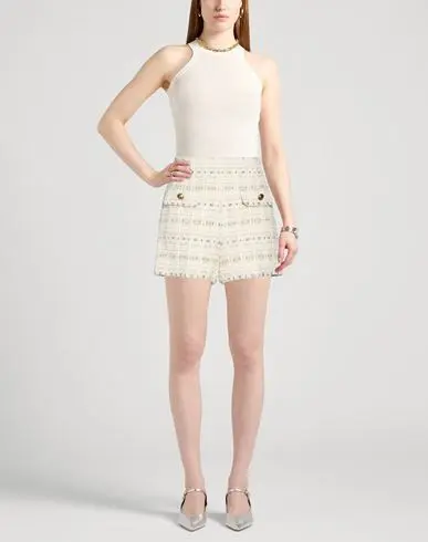 Sandro Tweed High-waisted Shorts
