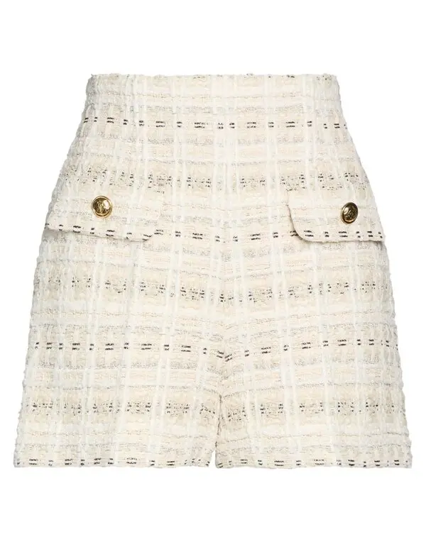 Sandro Tweed High-waisted Shorts