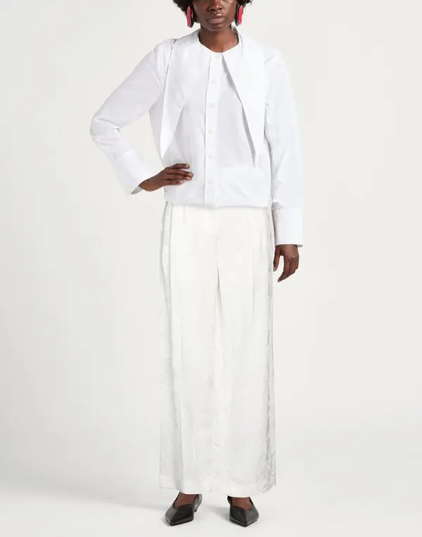 Sandro Viscose Jacquard Wide-leg Pants