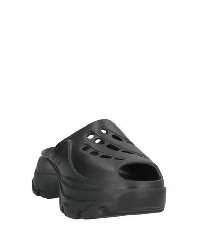 Adidas By Stella McCartney Rubber Slide Sandals - Black