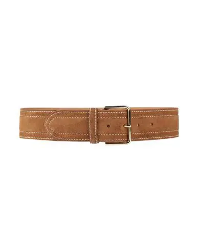 Sandro Belt Camel Size Leather - Beige