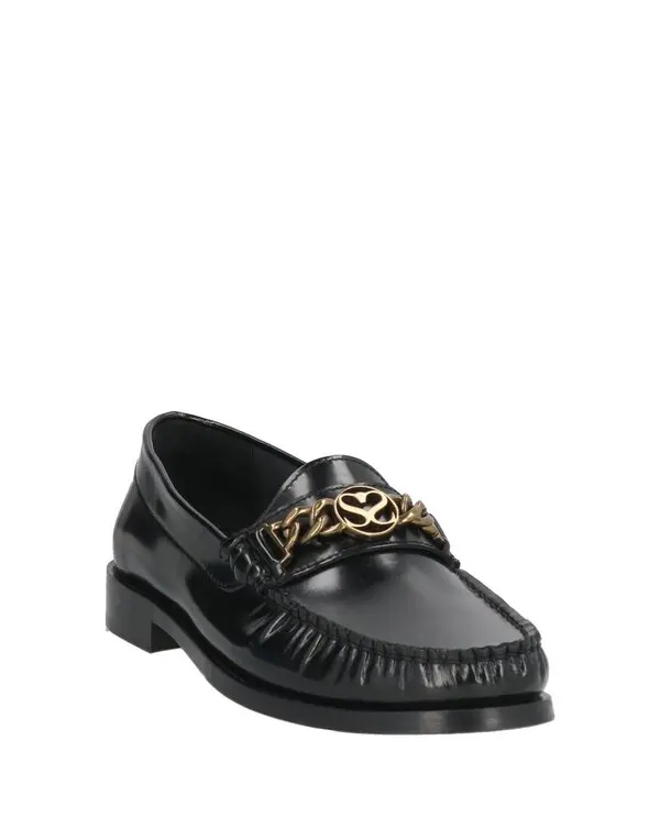 Sandro Loafers In Leather - Black
