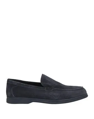 DOUCAL'S Leather Loafers - Navy