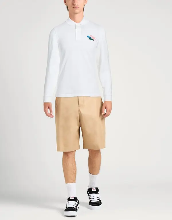 Lacoste Polo Shirt Size Cotton - White