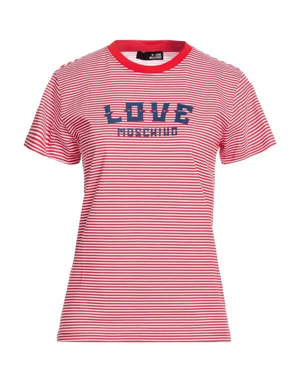 Moschino Striped Cotton T-shirt