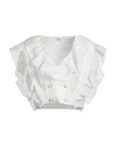 Sandro Ruched Woven Shirt