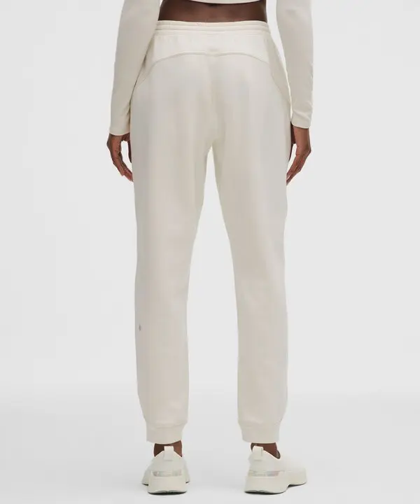 Lululemon Textured Fleece High-rise Jogger - Light Ivory/light Ivory