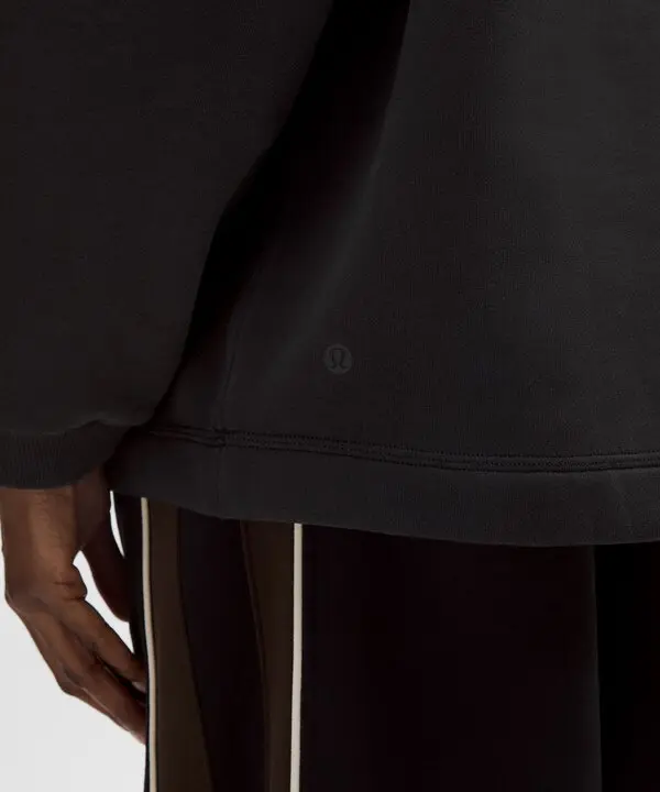 Lululemon Steady State Oversized Pullover - Black/walnut Crunch