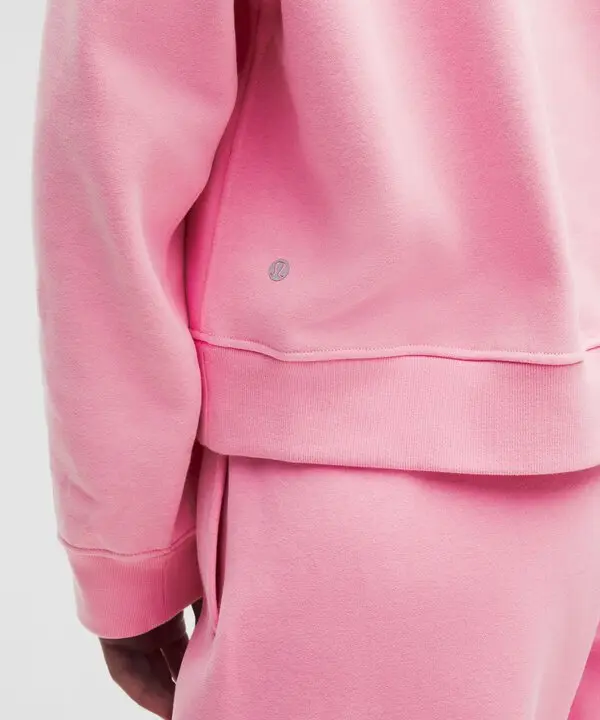 Lululemon Steady State Superloft Crewneck Sweatshirt - Candy Cloud