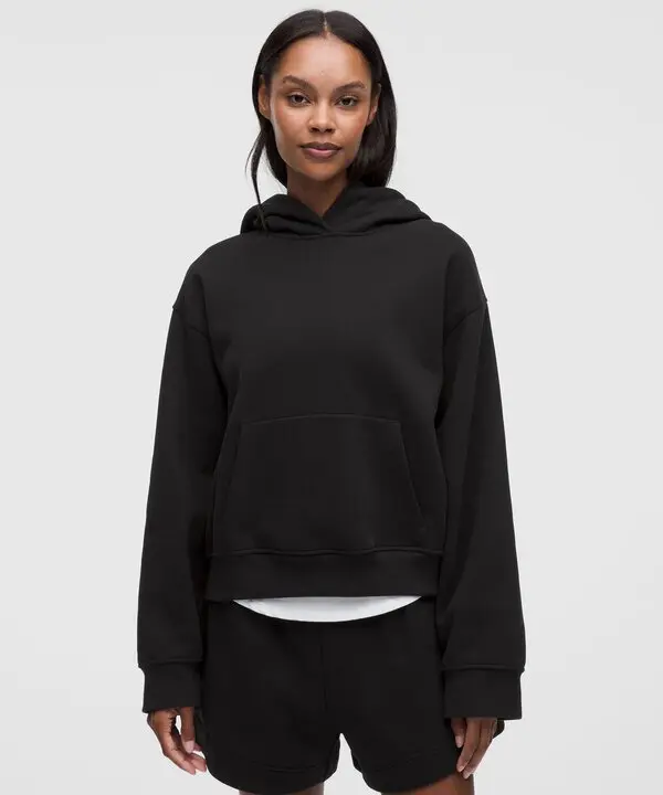 Lululemon Steady State Superloft Hoodie With Kangaroo Pocket - Black