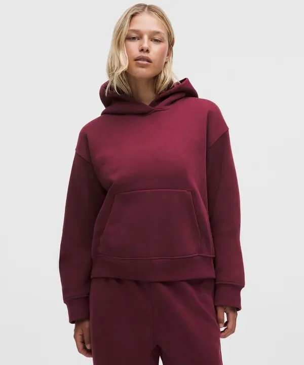 Lululemon Relaxed Fit Superloft Hoodie - Burgundy Bay