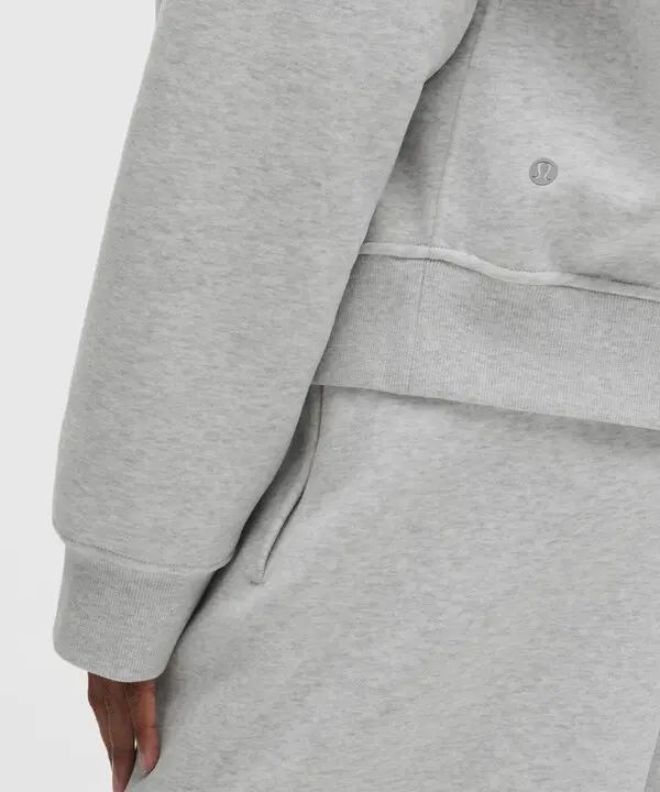 Lululemon Relaxed Fit Superloft Hoodie - Heathered Core Ultra Light Grey