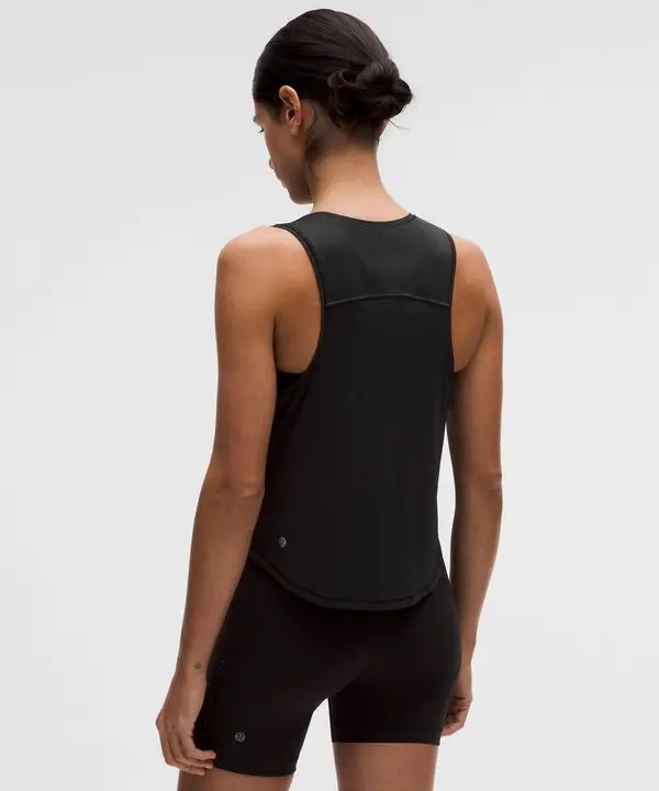 Lululemon Lightweight Waist-length Running Tank Top - Black