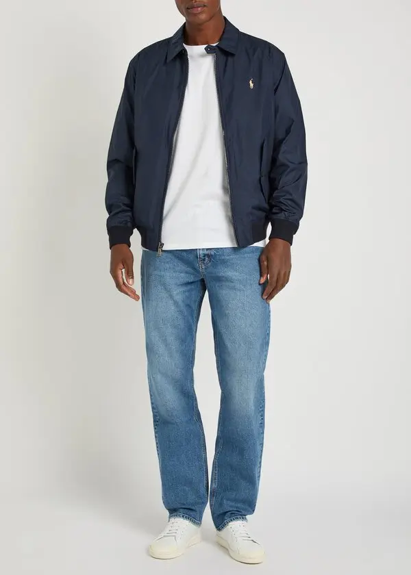 FRAME The Straight-leg Stretch-denim Jeans - Light Blue