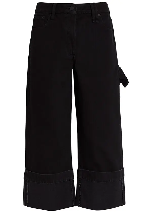 Simone Rocha Turn-up Cropped Jeans
