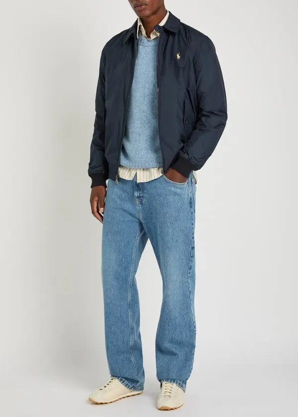 Polo Ralph Lauren Brushed Poplin Bomber Jacket