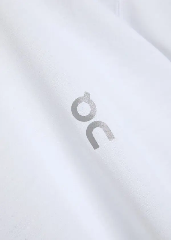 On Logo Jersey Crop T-shirt - White