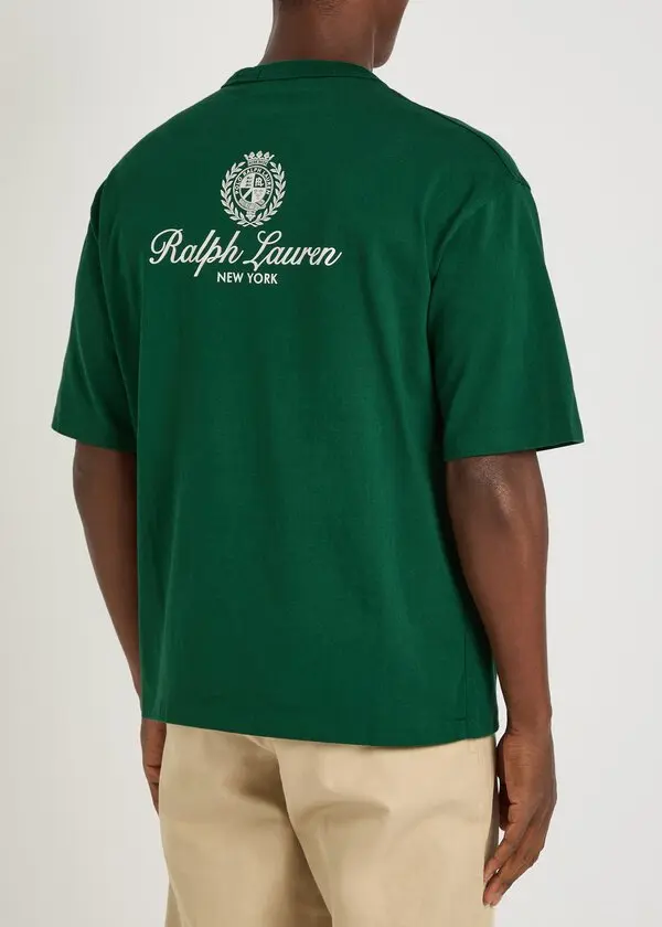 Polo Ralph Lauren Printed Crest Cotton T-shirt
