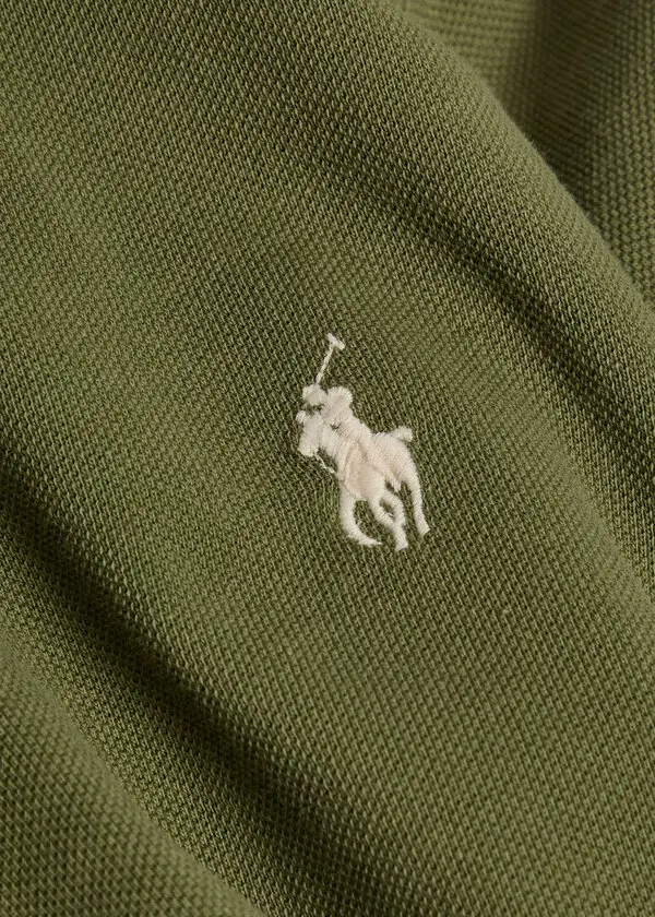Polo Ralph Lauren Logo Cotton Polo Shirt - Green