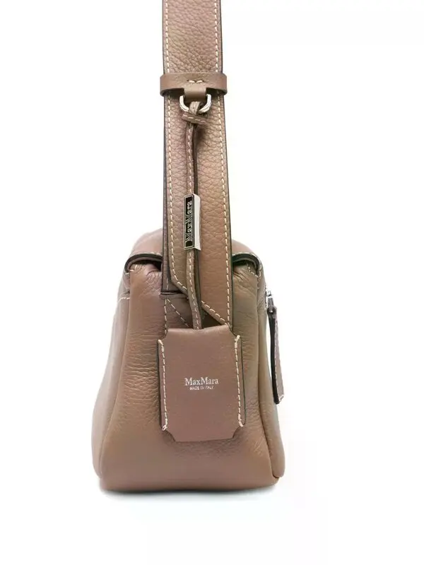 Max Mara Mxaskipper Leather Shoulder Bag
