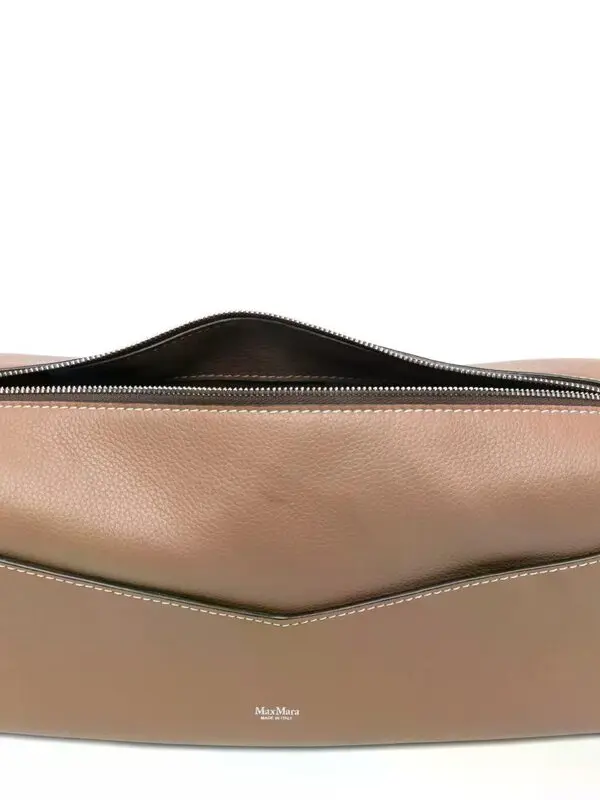 Max Mara Mxaskipper Leather Shoulder Bag