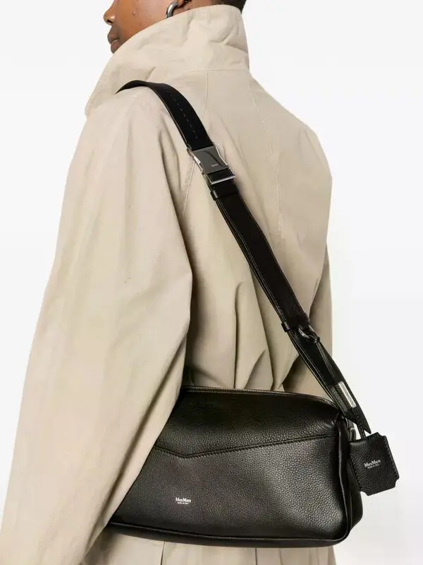 Max Mara Mxaskipper Leather Shoulder Bag