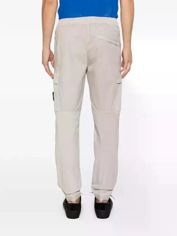 Stone Island Logo-patch Cargo Trousers