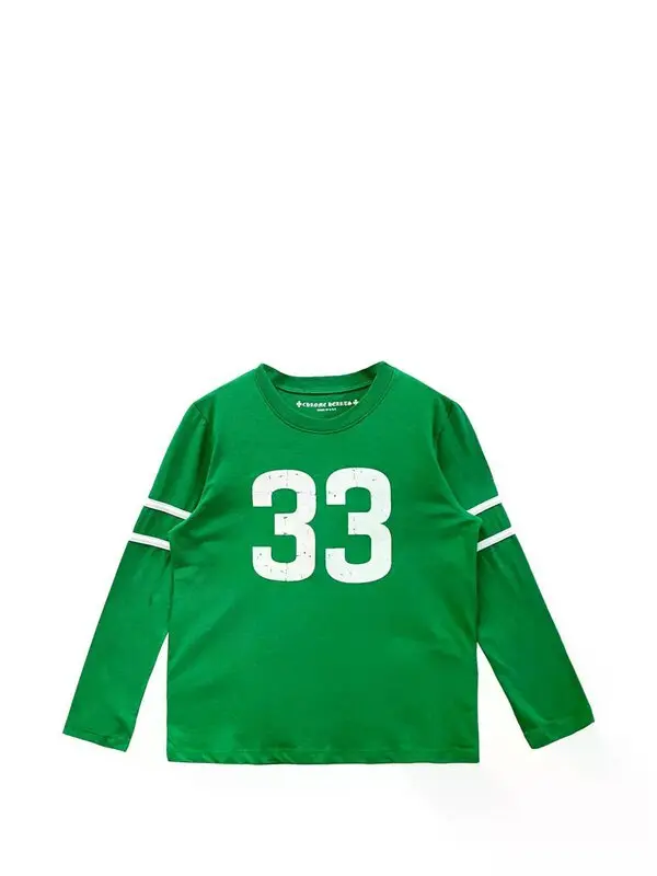 Chrome Hearts Horseshoe Logo Long-sleeved T-shirt - Green