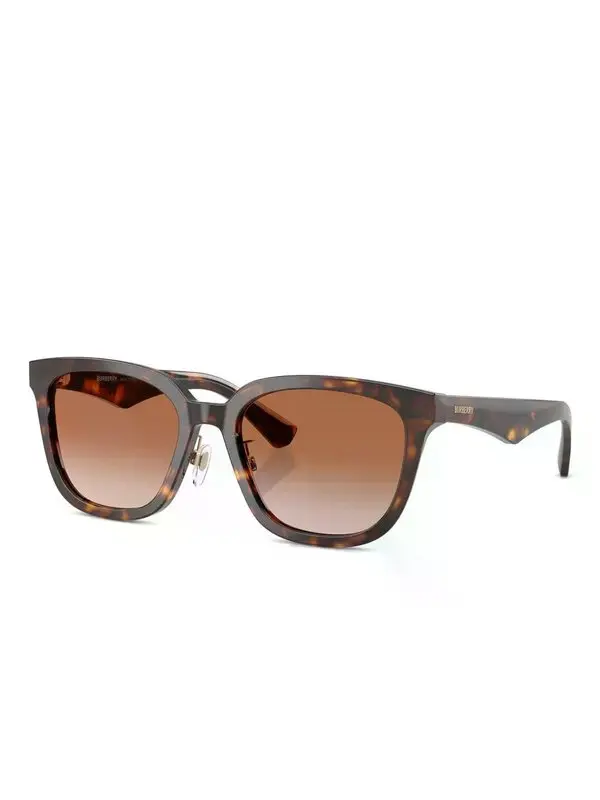 Burberry Tortoiseshell Square-frame Sunglasses