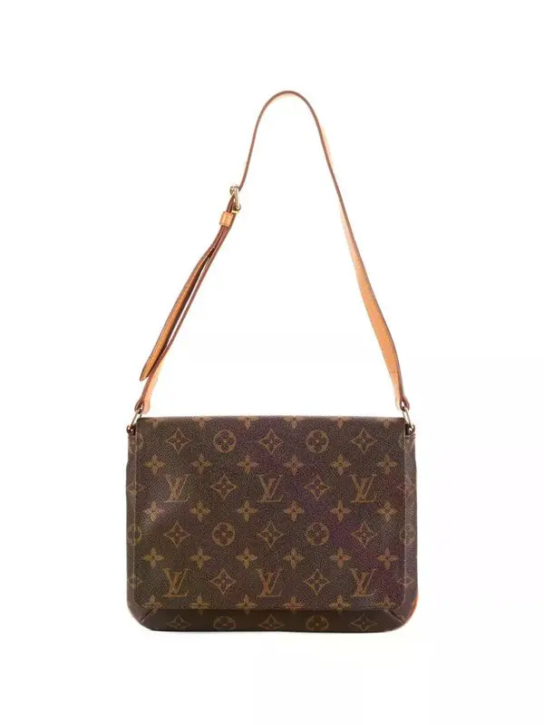 LOUIS VUITTON Musette Tango Shoulder Bag - Brown