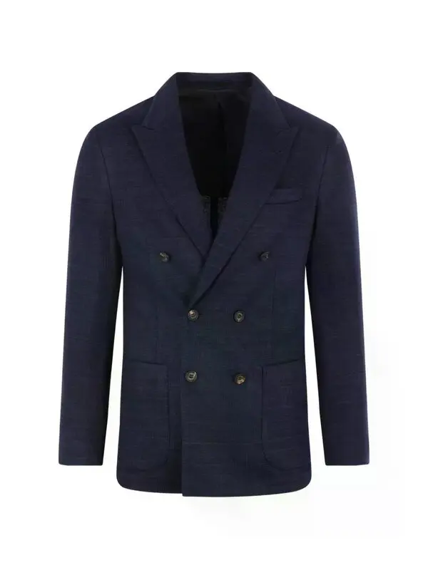 Eleventy Double-breasted Blazer