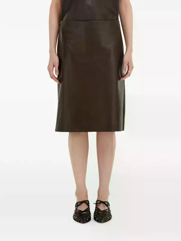 FERRAGAMO Nappa Pencil Skirt