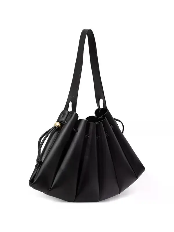 THEMOIRE Calipso Pleated-effect Shoulder Bag