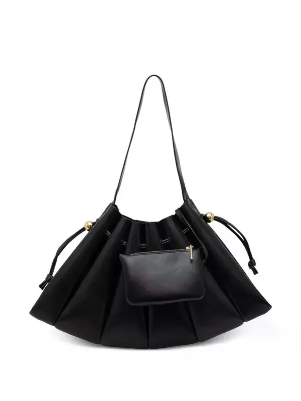 THEMOIRE Calipso Pleated-effect Shoulder Bag