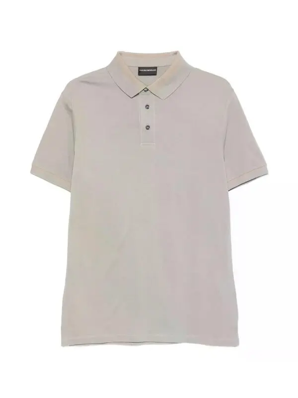 Emporio Armani Short-sleeve Polo Shirt - Grey