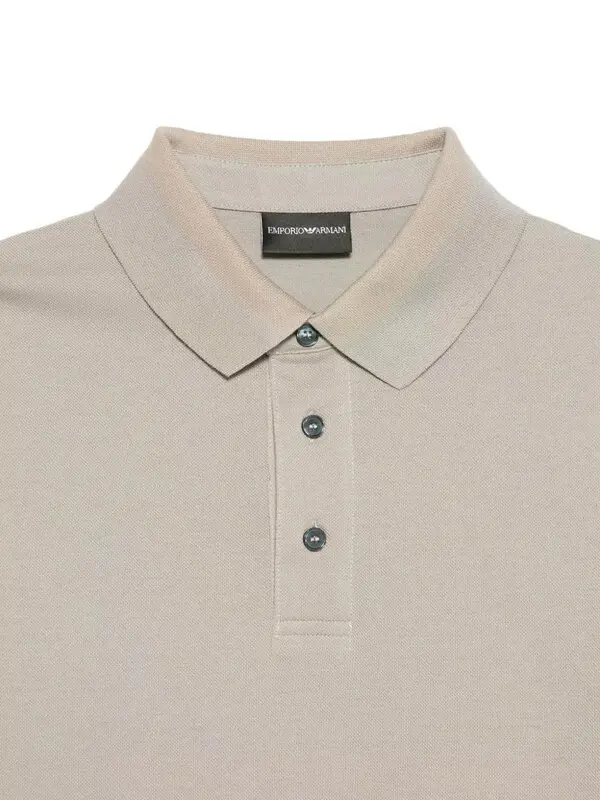 Emporio Armani Short-sleeve Polo Shirt - Grey