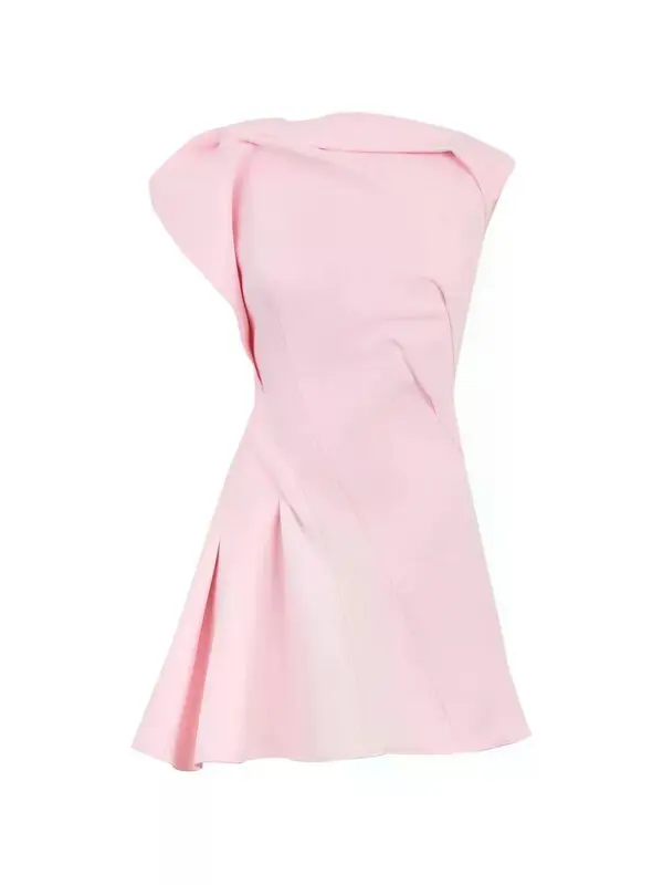 Acler Borras Draped Mini Dress