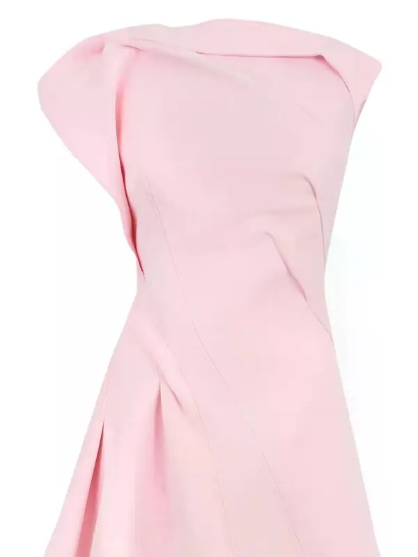 Acler Borras Draped Mini Dress