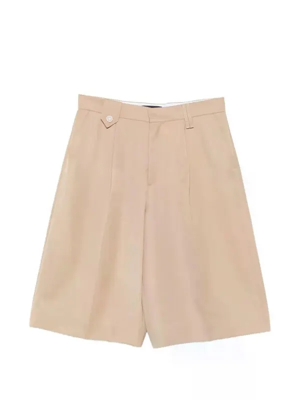 Simone Rocha Faux Pearl Detail Shorts - Neutrals