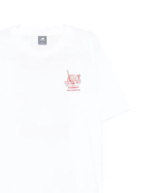 NEW BALANCE Ramen T-shirt - White