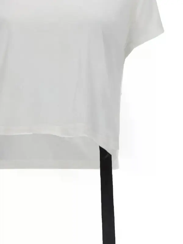 Rick Owens Strap-detail T-shirt - White