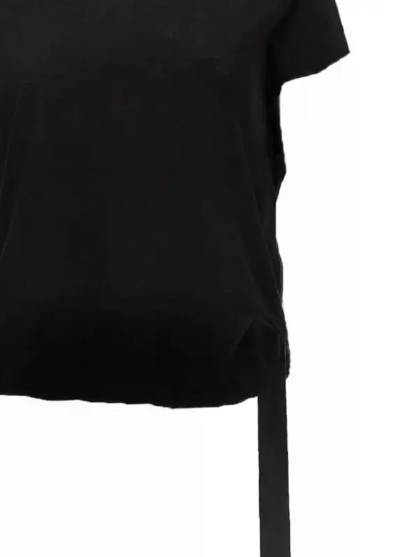 Rick Owens Strap-detail T-shirt - Black