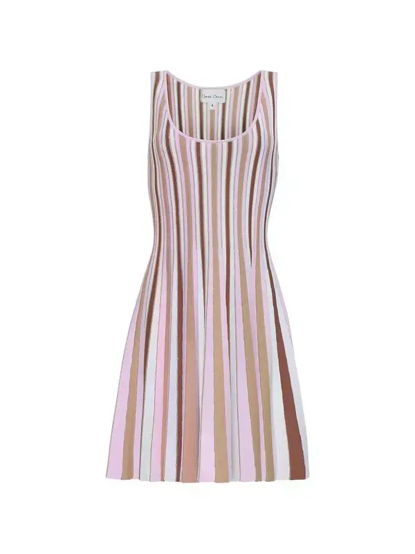Cara Cara Leila Striped Mini Dress - Pink