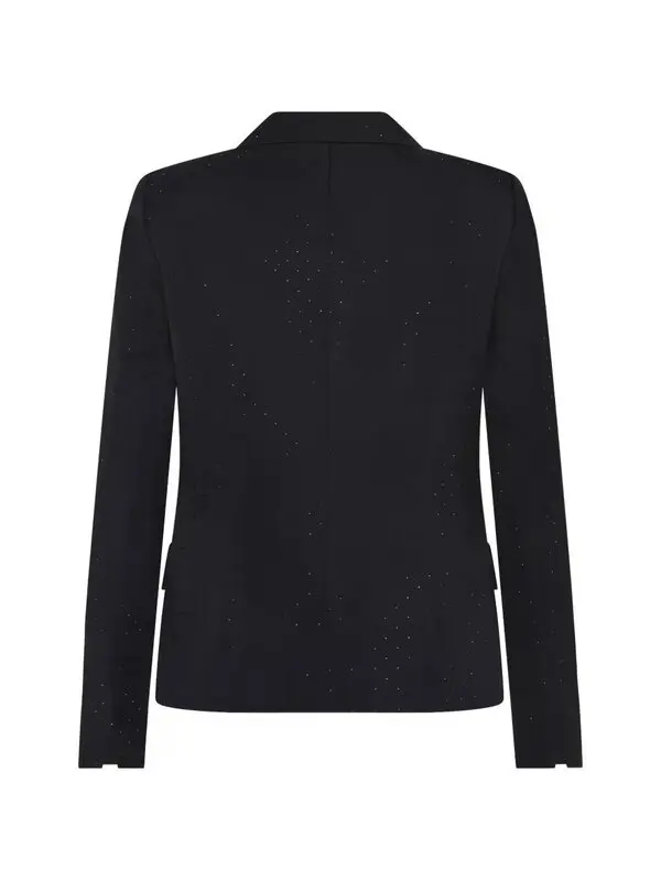 BETTY BARCLAY Embellished Single-button Blazer