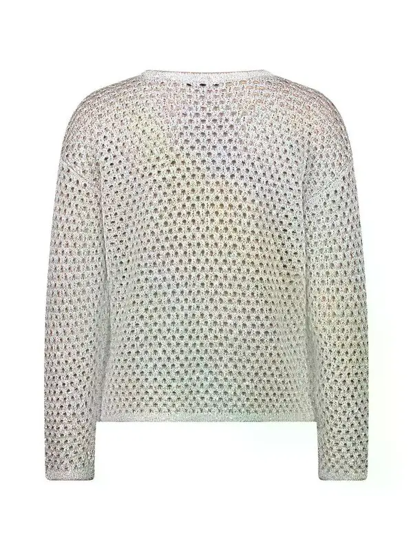 BETTY BARCLAY Openwork Knit Sweater
