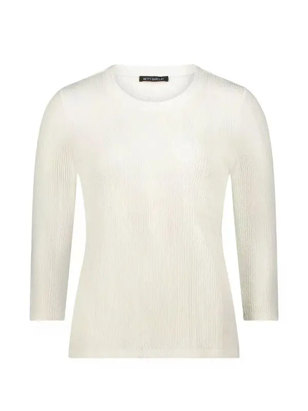 BETTY BARCLAY Textured Top
